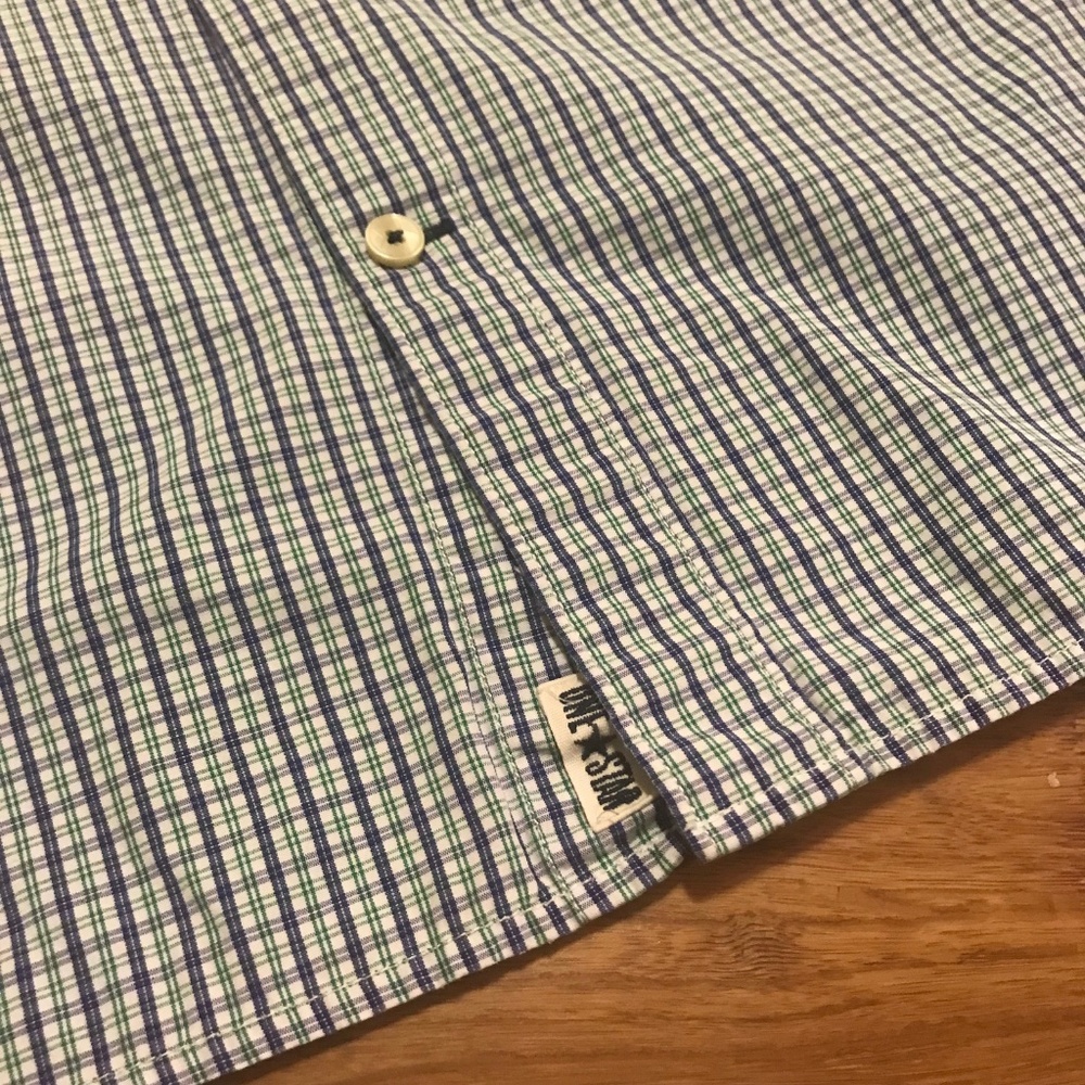 Converse One Star Button Down Shirt Size Small - Gem